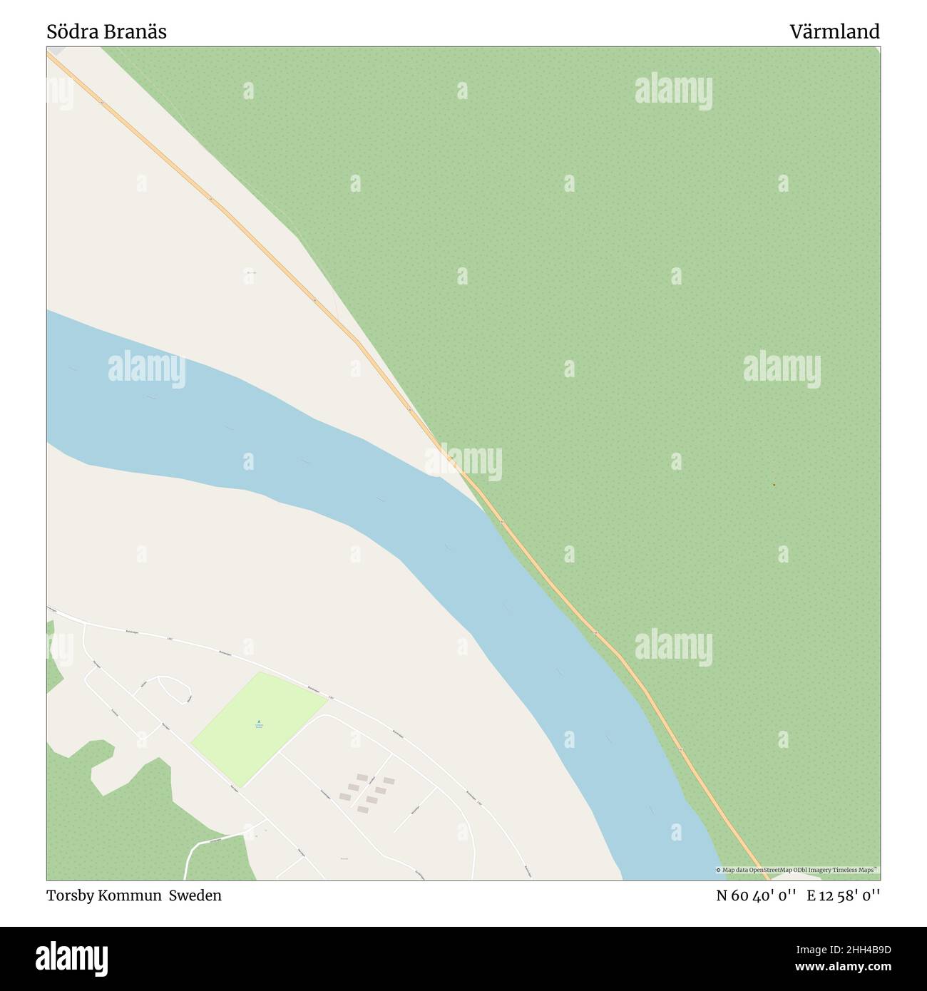 Södra Branäs, Torsby Kommun, Schweden, Värmland, N 60 40' 0'', E 12 58 ...