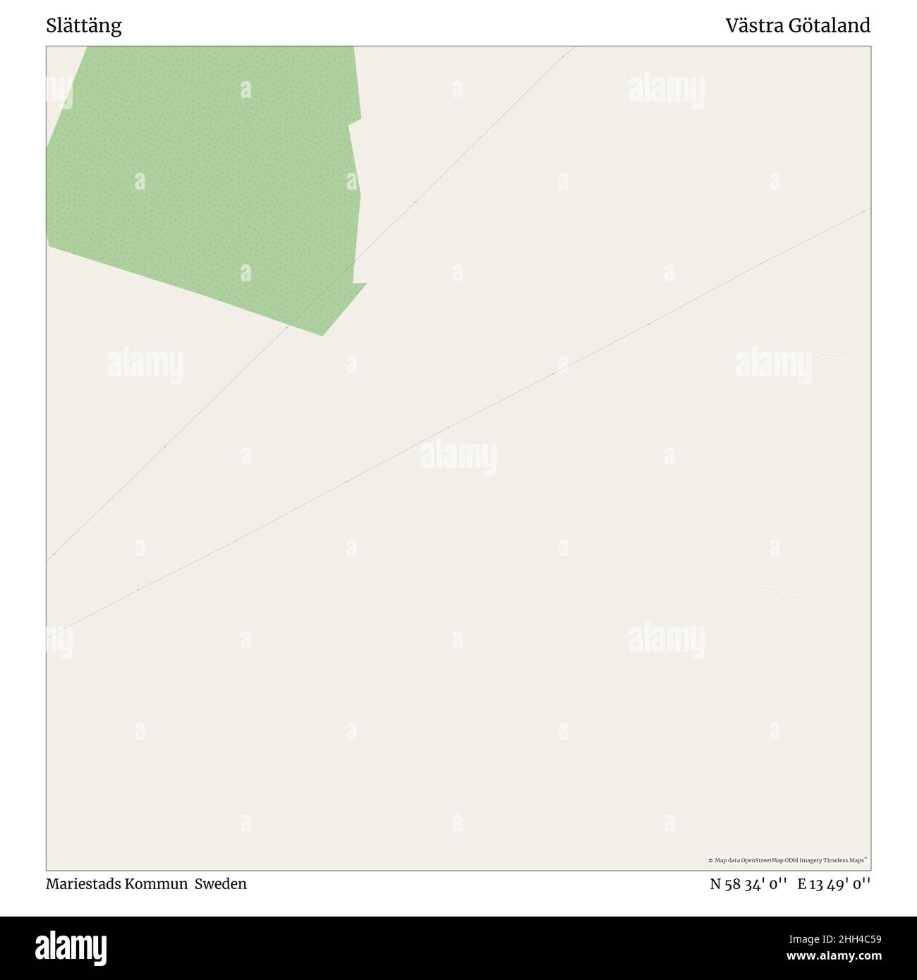 Slättäng, Mariestads Kommun, Schweden, Västra Götaland, N 58 34' 0'', E ...