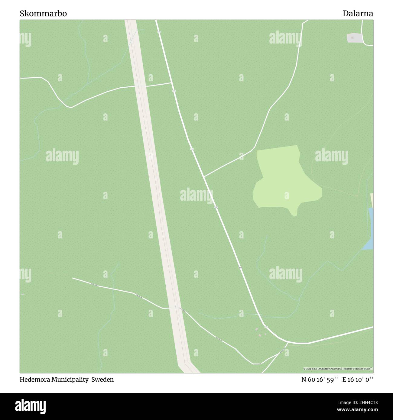 Skommarbo, Gemeinde Hedemora, Schweden, Dalarna, N 60 16' 59'', E 16 10 ...