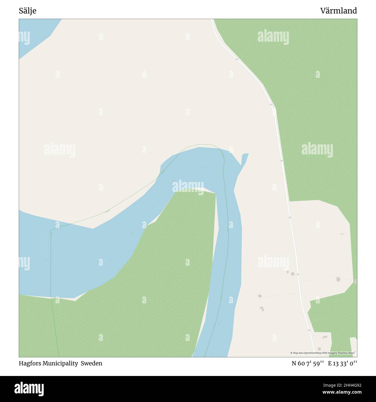 Sälje, Gemeinde Hagfors, Schweden, Värmland, N 60 7' 59'', E 13 33' 0 ...
