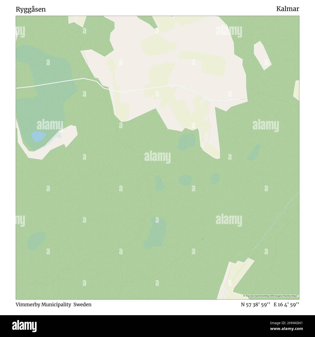 Ryggåsen, Gemeinde Vimmerby, Schweden, Kalmar, N 57 38' 59'', E 16 4 ...