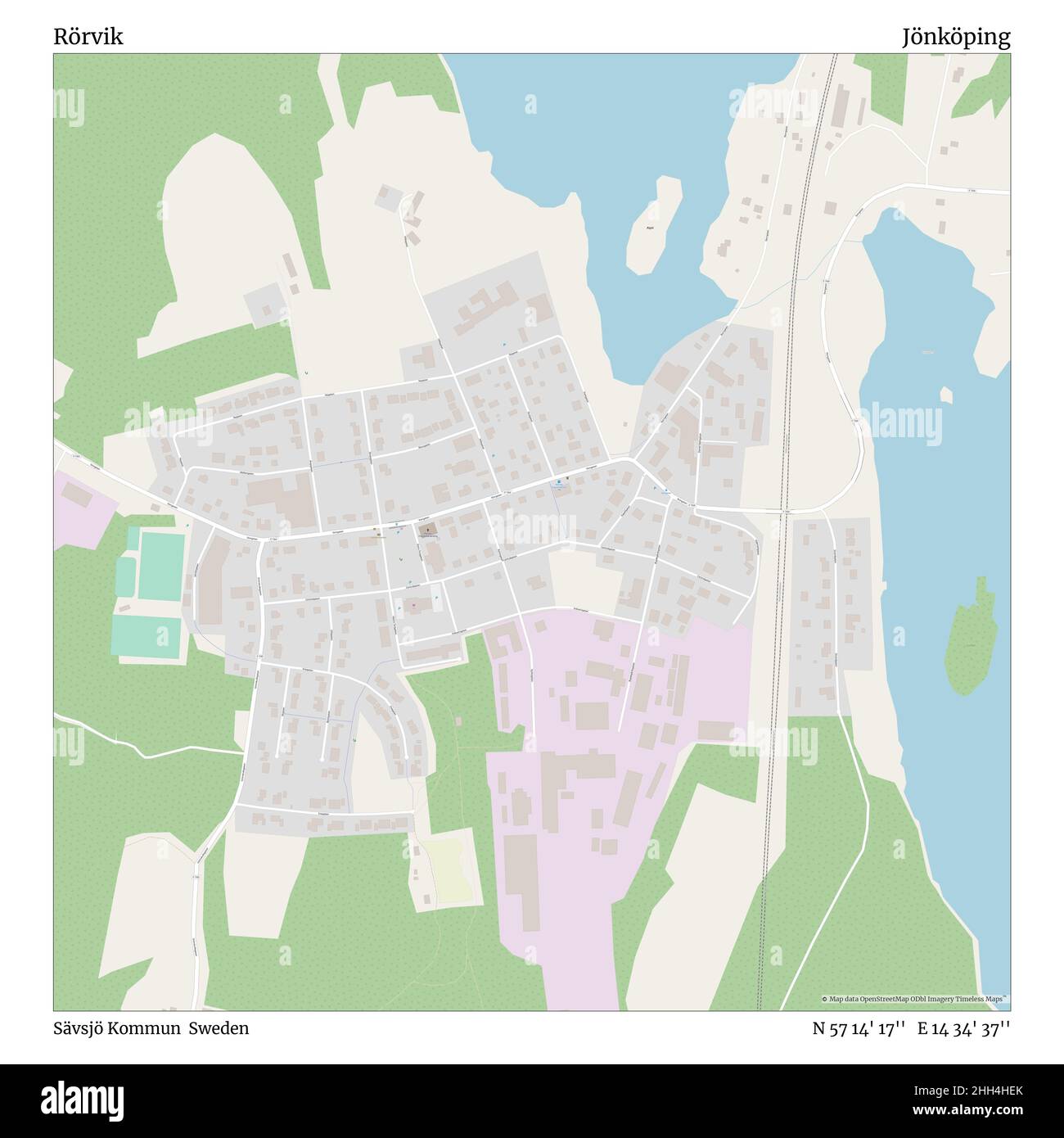Rörvik, Sävsjö Kommun, Schweden, Jönköping, N 57 14' 17'', E 14 34' 37 ...