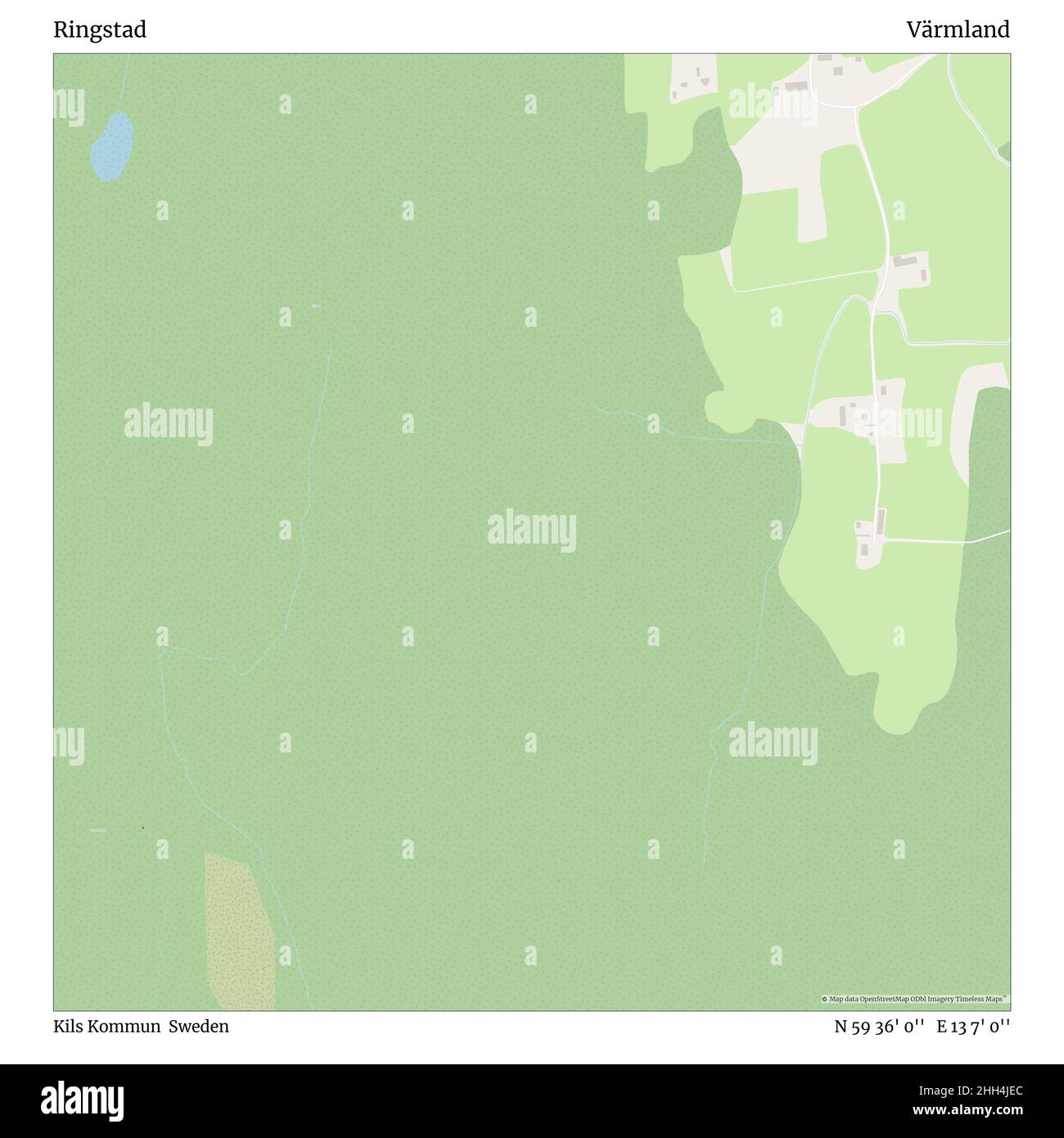 Ringstad, Kils Kommun, Schweden, Värmland, N 59 36' 0'', E 13 7' 0 ...