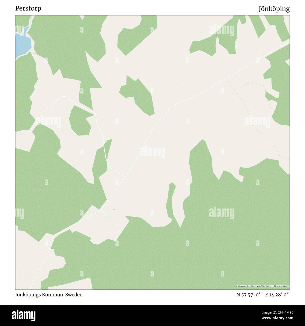 Perstorp, Jönköpings Kommun, Schweden, Jönköping, N 57 57' 0'', E 14 28 ...