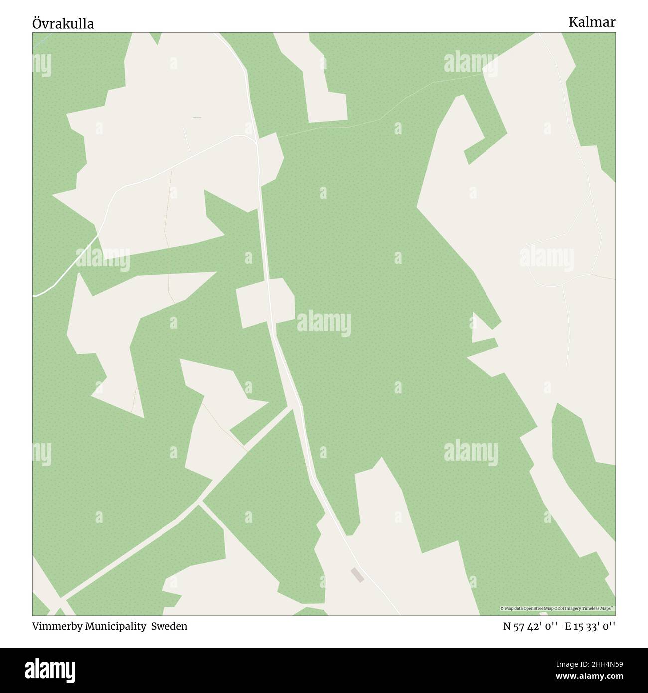Övrakulla, Gemeinde Vimmerby, Schweden, Kalmar, N 57 42' 0'', E 15 33 ...