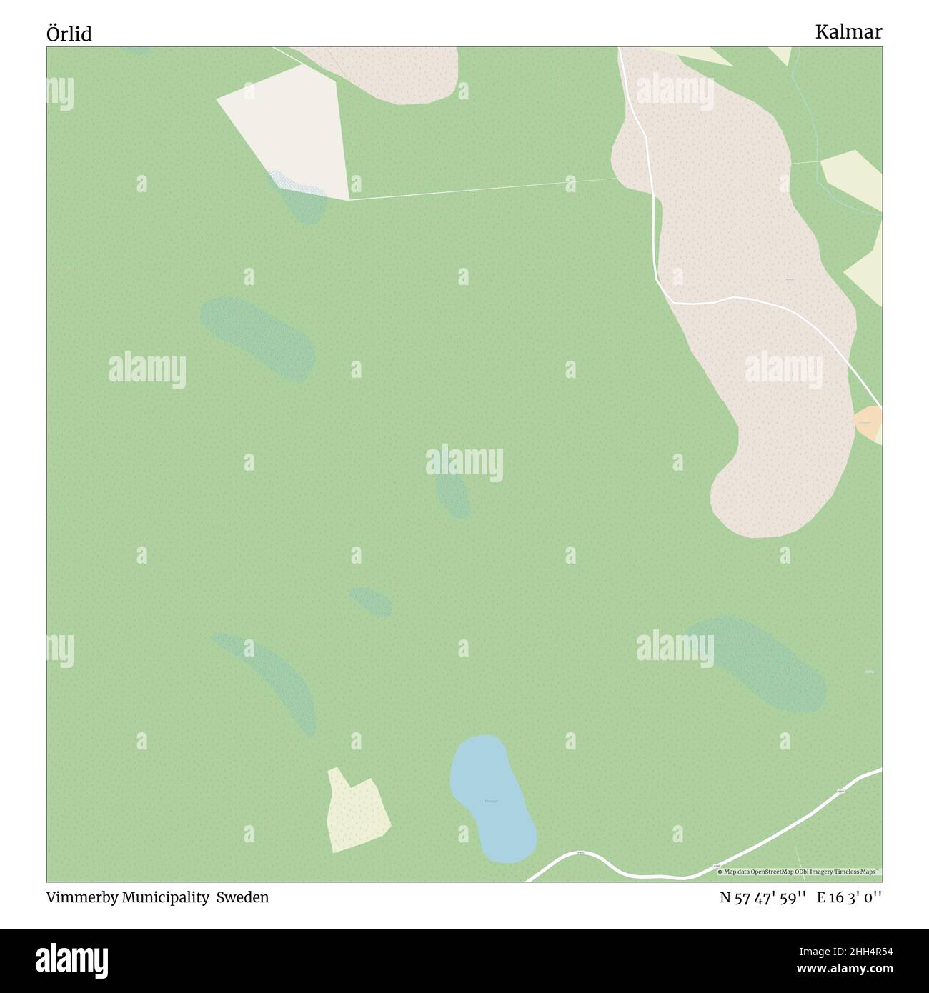 Örlid, Gemeinde Vimmerby, Schweden, Kalmar, N 57 47' 59'', E 16 3' 0 ...