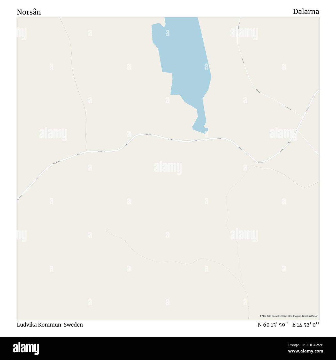 Norsån, Ludvika Kommun, Schweden, Dalarna, N 60 13' 59'', E 14 52' 0 ...