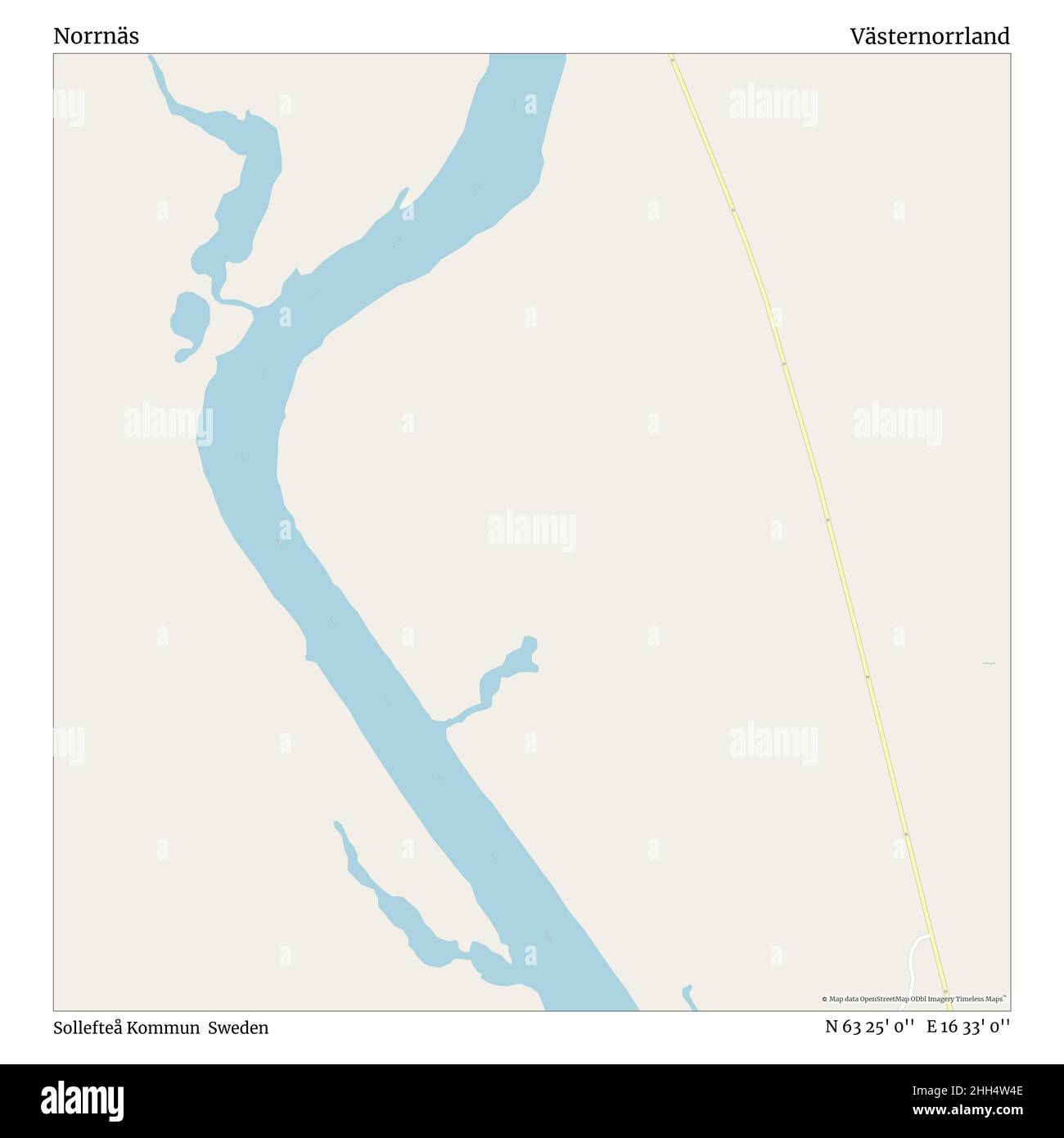 Norrnäs, Sollefteå Kommun, Schweden, Västernorrland, N 63 25' 0'', E 16 ...