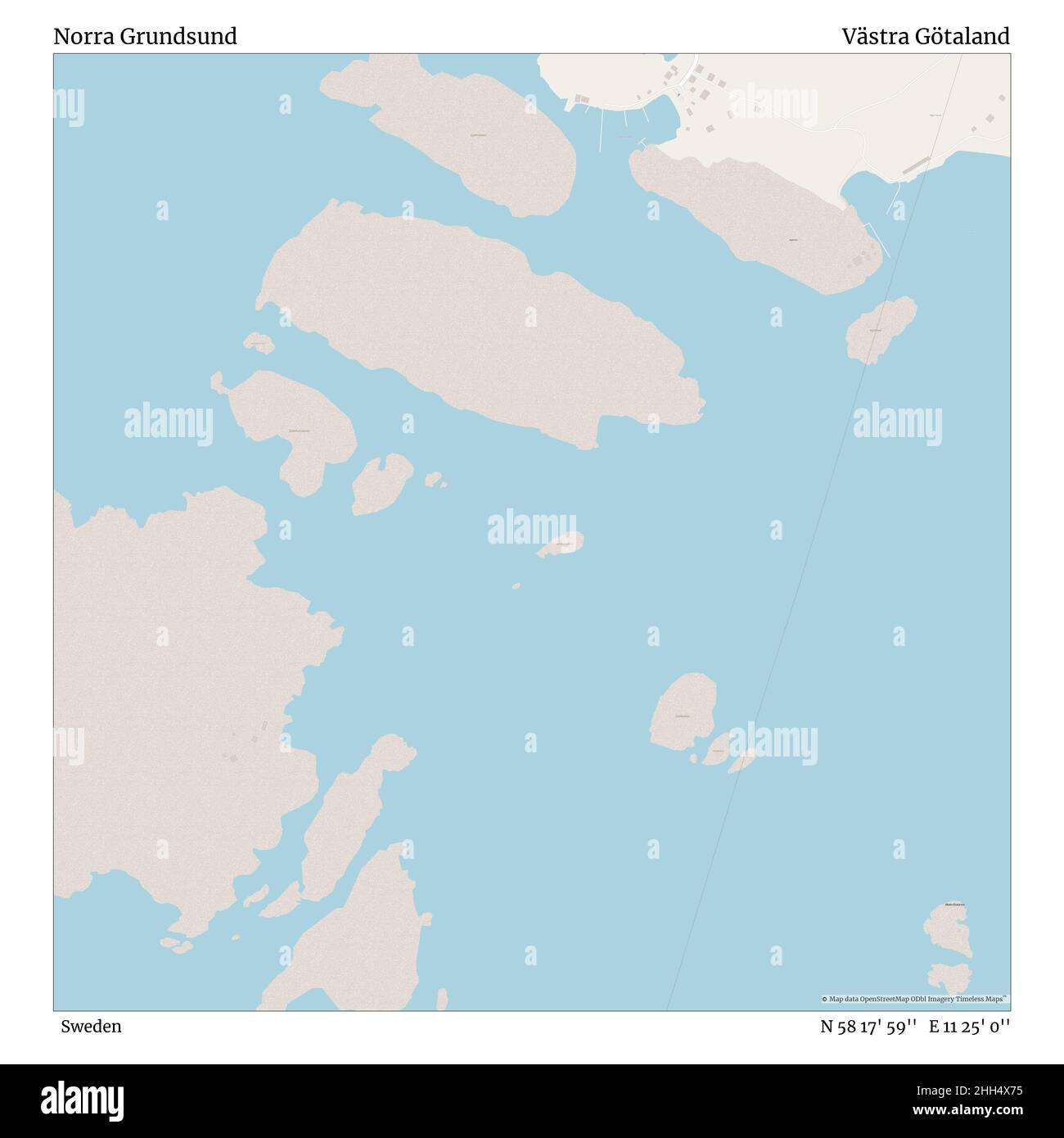 Norra Grundsund, Schweden, Västra Götaland, N 58 17' 59'', E 11 25' 0 ...