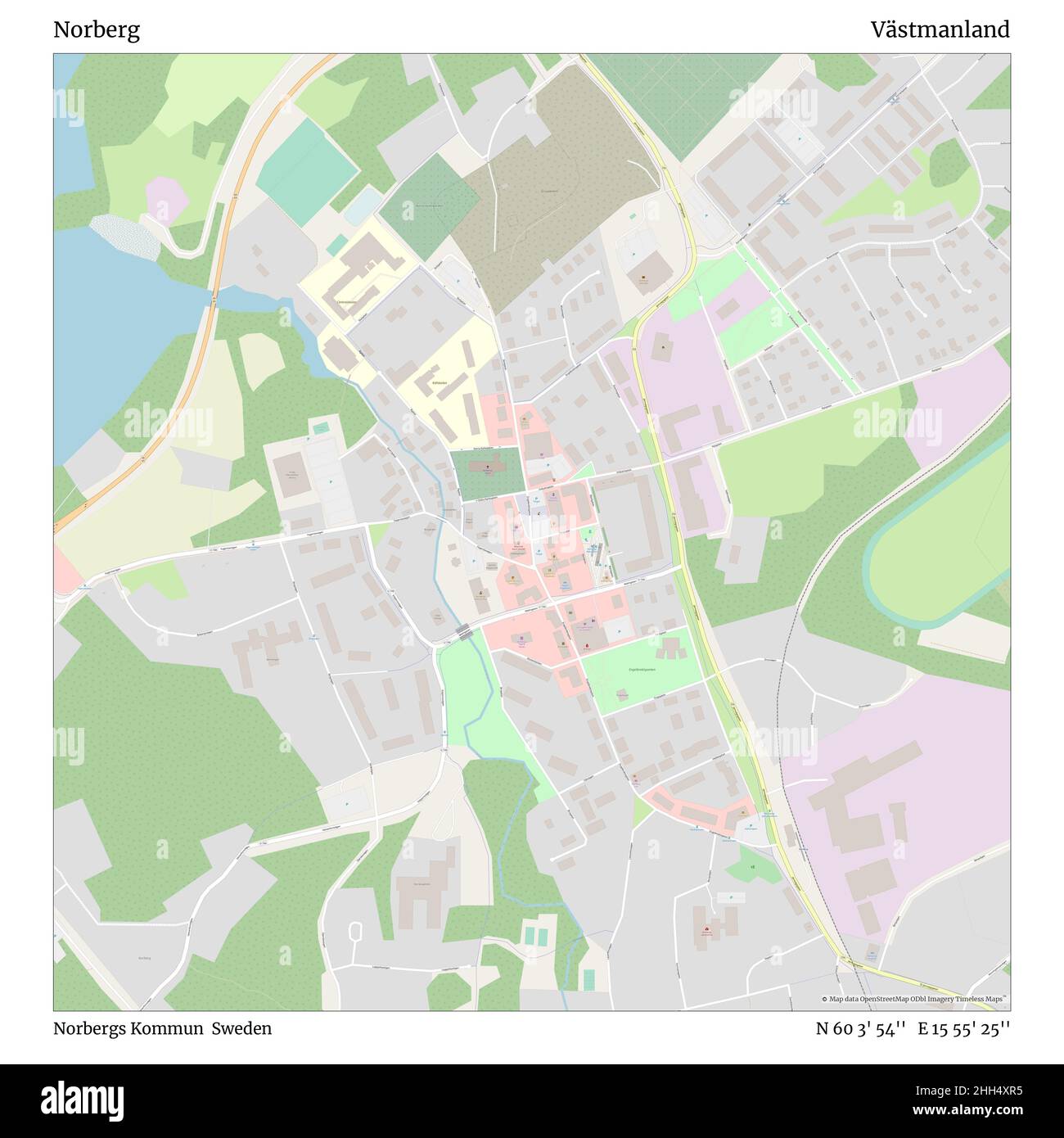 Norberg, Norbergs Kommun, Schweden, Västmanland, N 60 3' 54'', E 15 55 ...