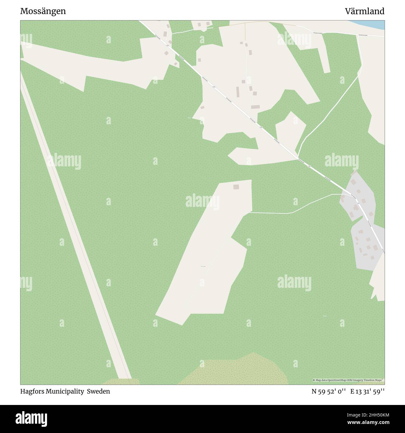 Mossängen, Gemeinde Hagfors, Schweden, Värmland, N 59 52' 0'', E 13 31 ...