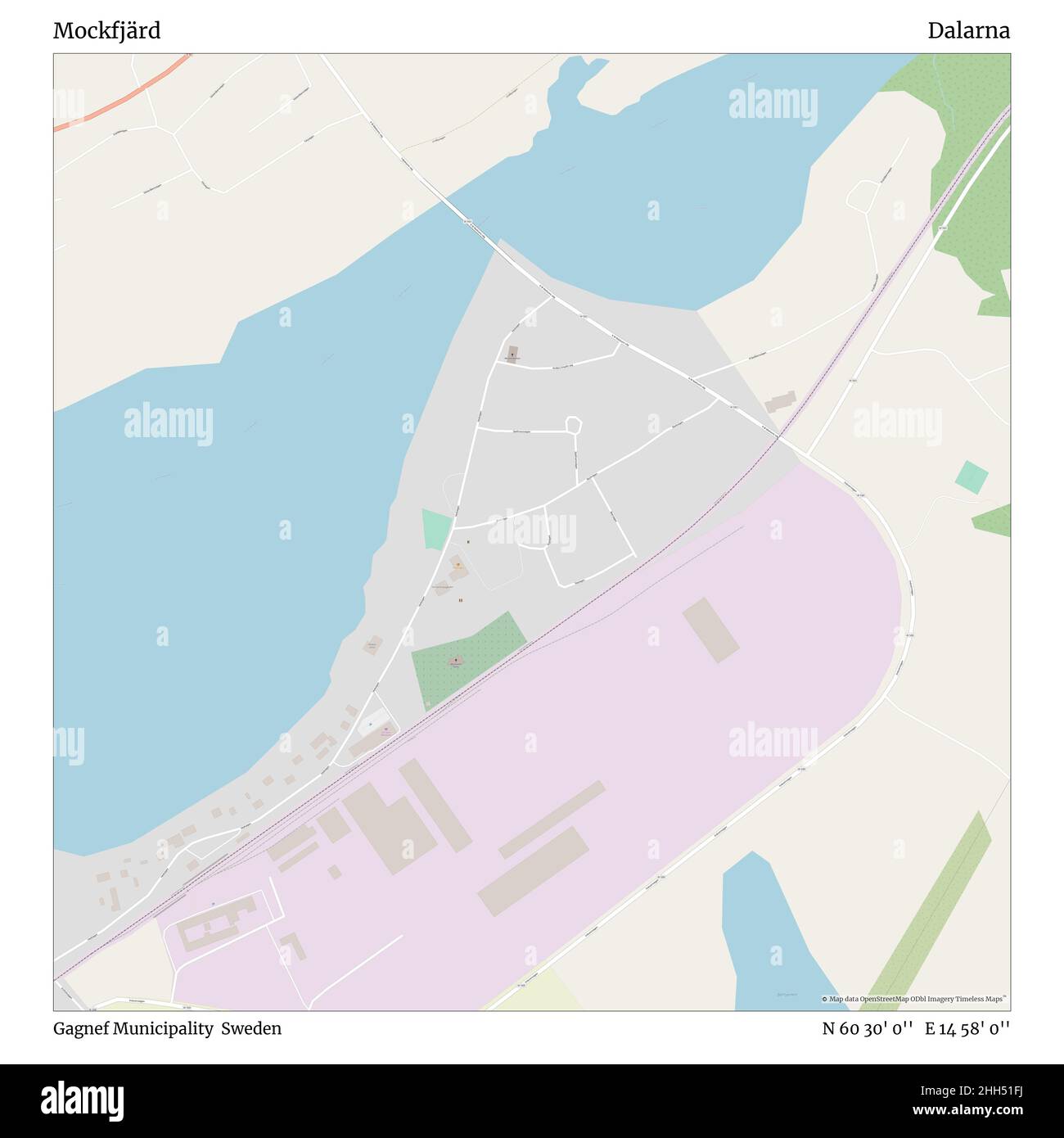 Mockfjärd, Gemeinde Gagnef, Schweden, Dalarna, N 60 30' 0'', E 14 58' 0 ...