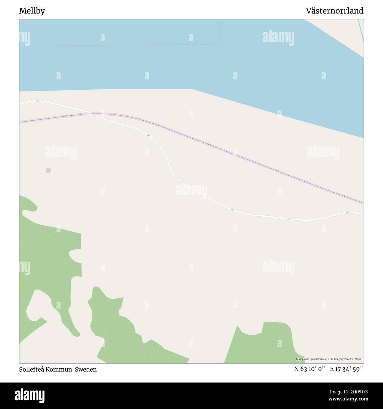 Mellby, Sollefteå Kommun, Schweden, Västernorrland, N 63 10' 0'', E 17 ...