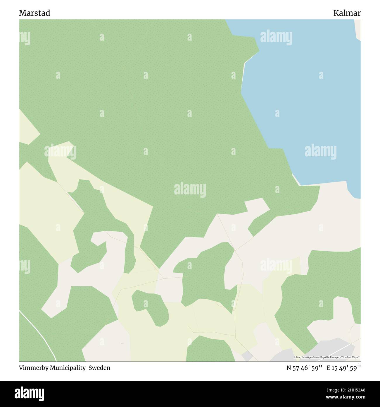 Marstad, Gemeinde Vimmerby, Schweden, Kalmar, N 57 46' 59'', E 15 49 ...