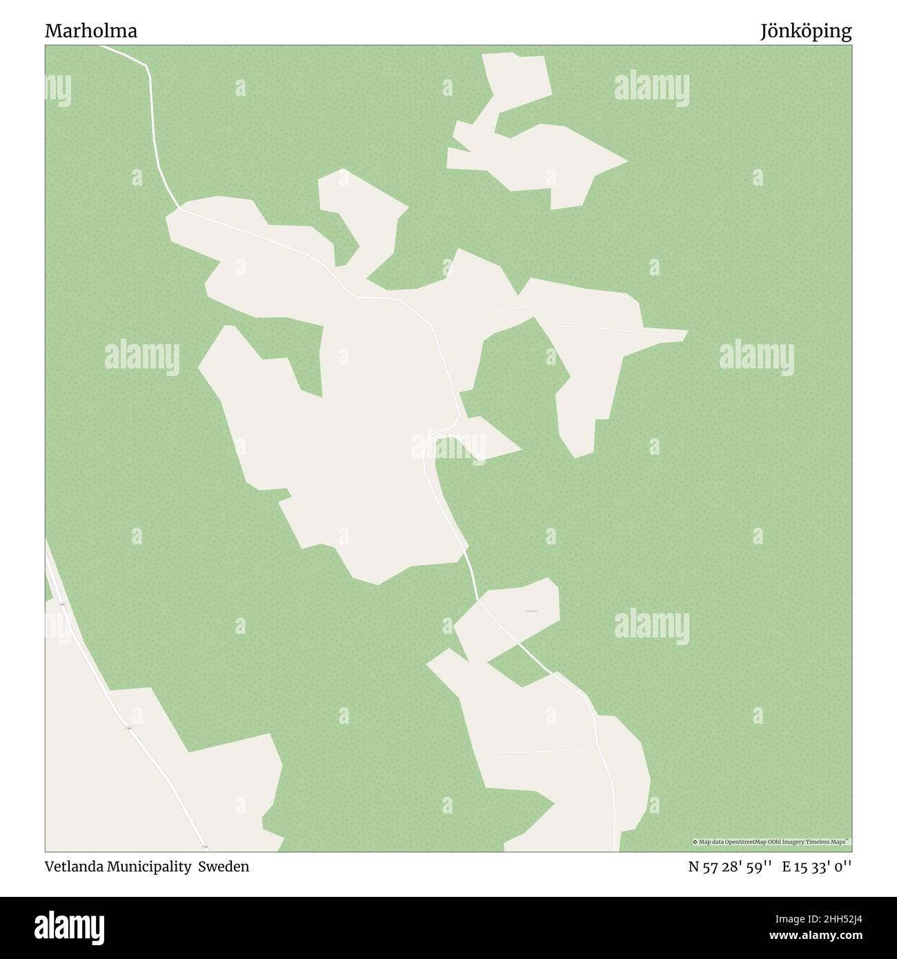 Marholma, Gemeinde Vetlanda, Schweden, Jönköping, N 57 28' 59'', E 15 ...