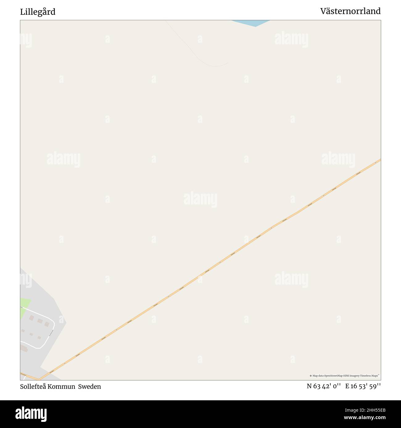 Lillegård, Sollefteå Kommun, Schweden, Västernorrland, N 63 42' 0'', E ...