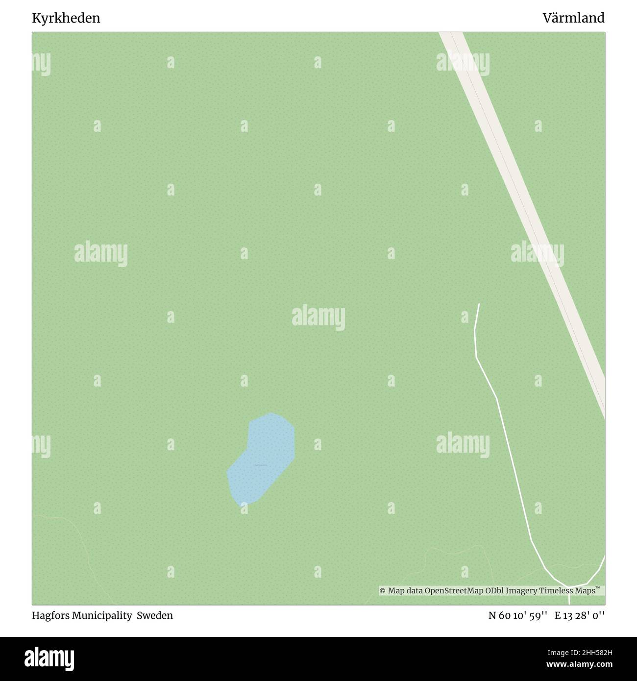 Kyrkheden, Gemeinde Hagfors, Schweden, Värmland, N 60 10' 59'', E 13 28 ...