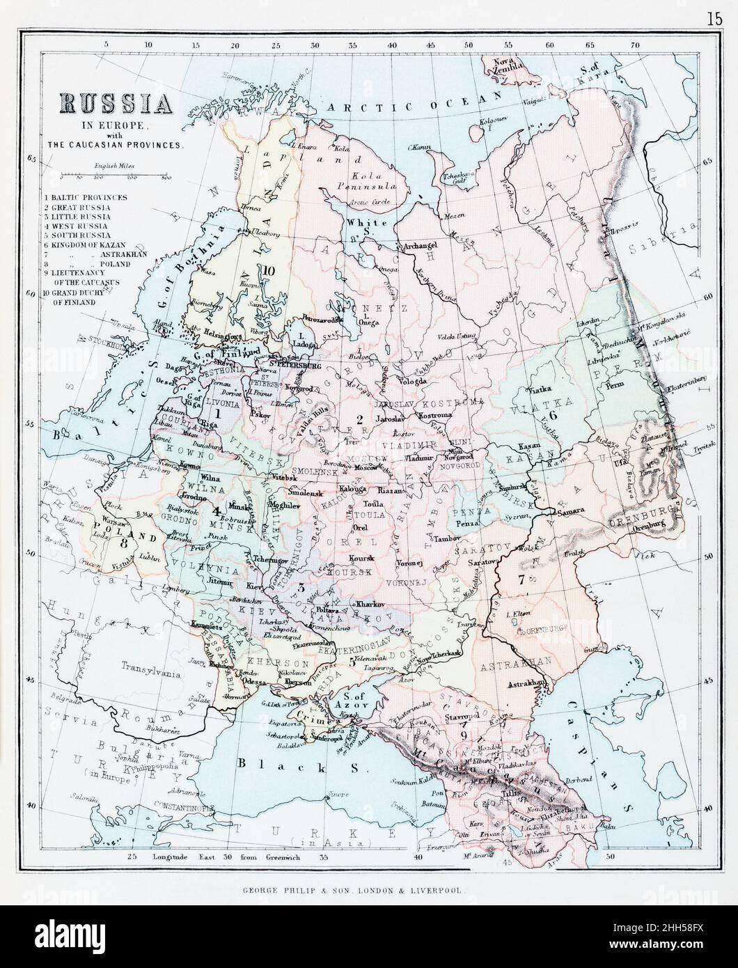 Russische grenzkarte -Fotos und -Bildmaterial in hoher Auflösung – Alamy