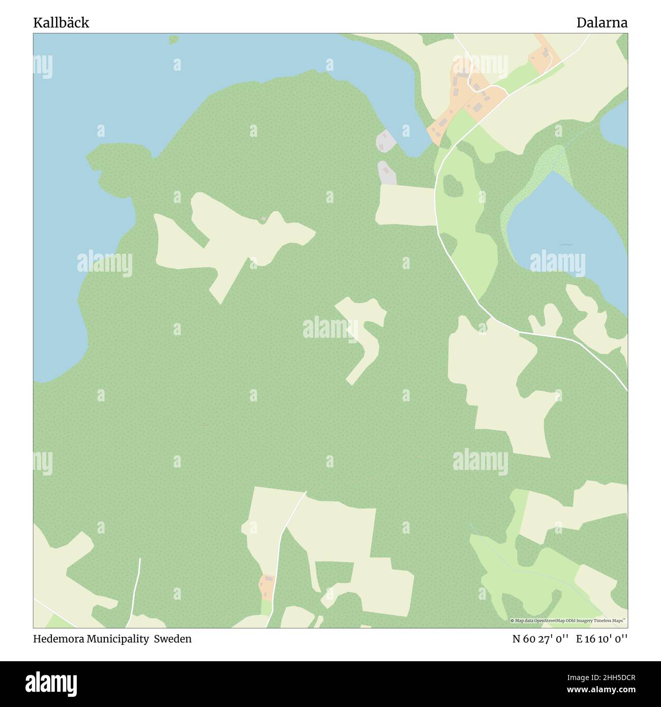 Kallbäck, Gemeinde Hedemora, Schweden, Dalarna, N 60 27' 0'', E 16 10 ...