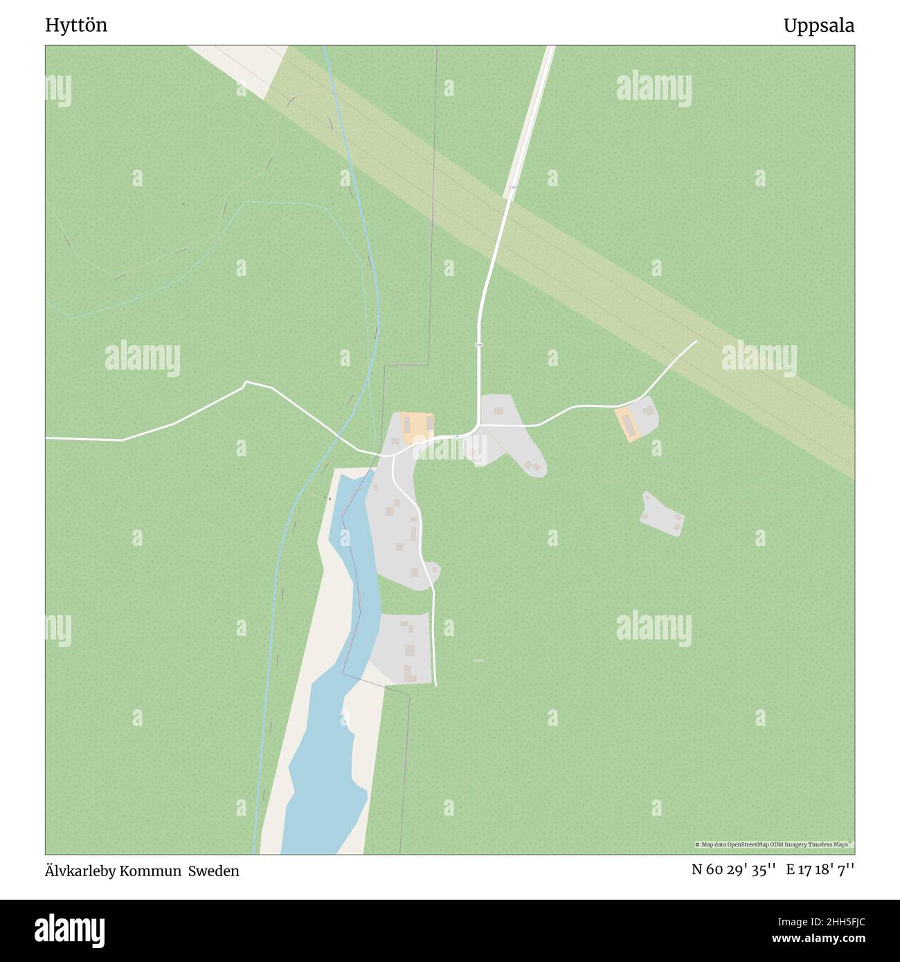 Hyttön, Älvkarleby Kommun, Schweden, Uppsala, N 60 29' 35'', E 17 18' 7 ...