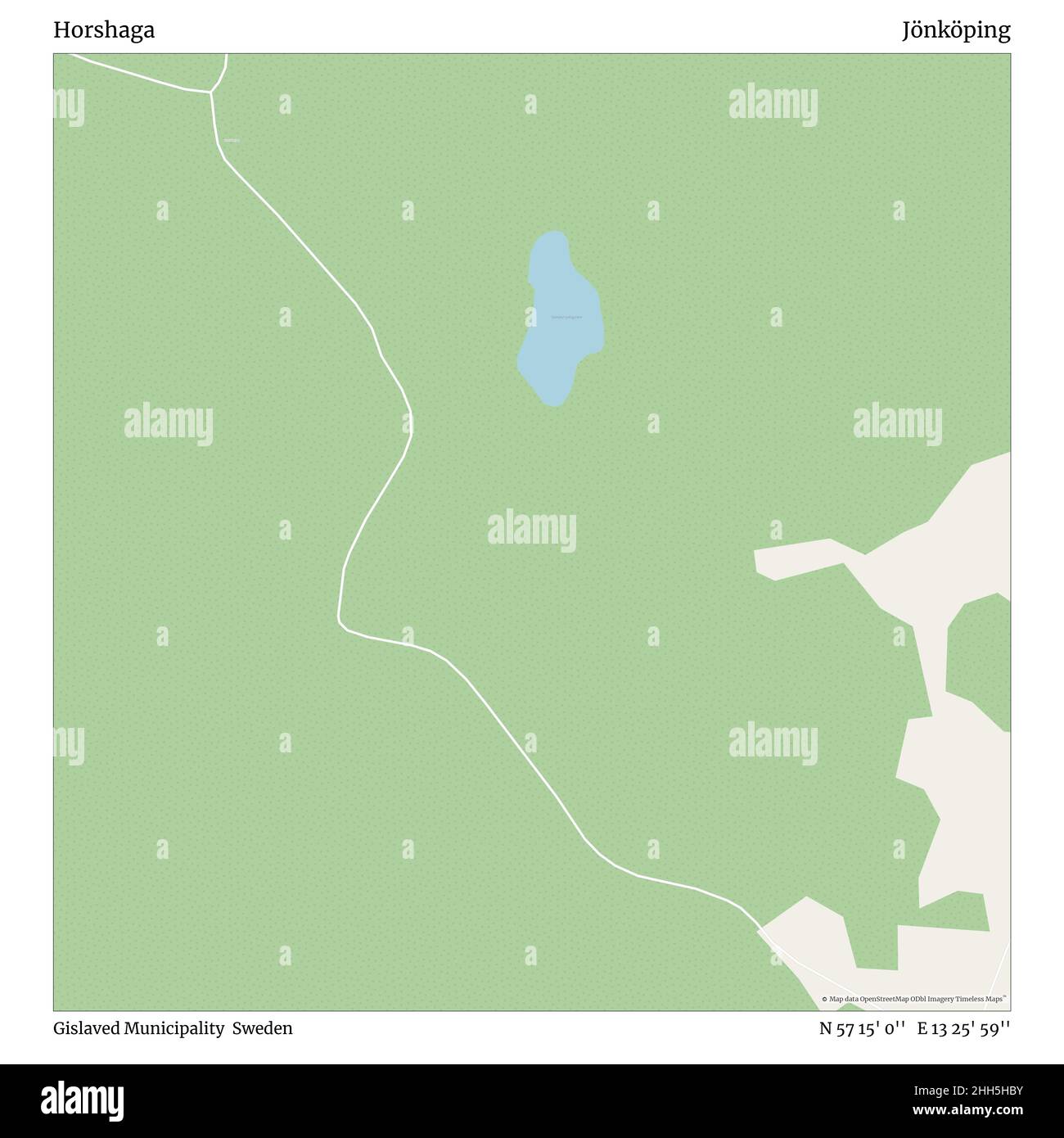 Horshaga, Gemeinde Gislaved, Schweden, Jönköping, N 57 15' 0'', E 13 25 ...