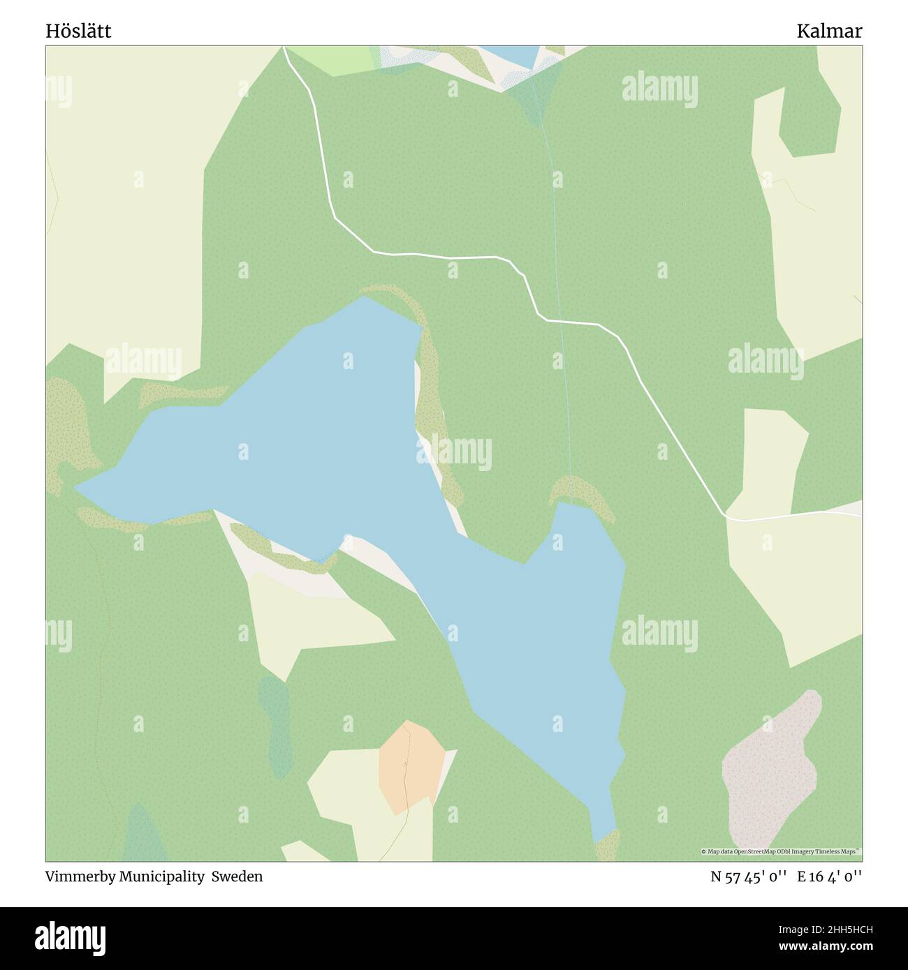 Höslätt, Gemeinde Vimmerby, Schweden, Kalmar, N 57 45' 0'', E 16 4' 0 ...