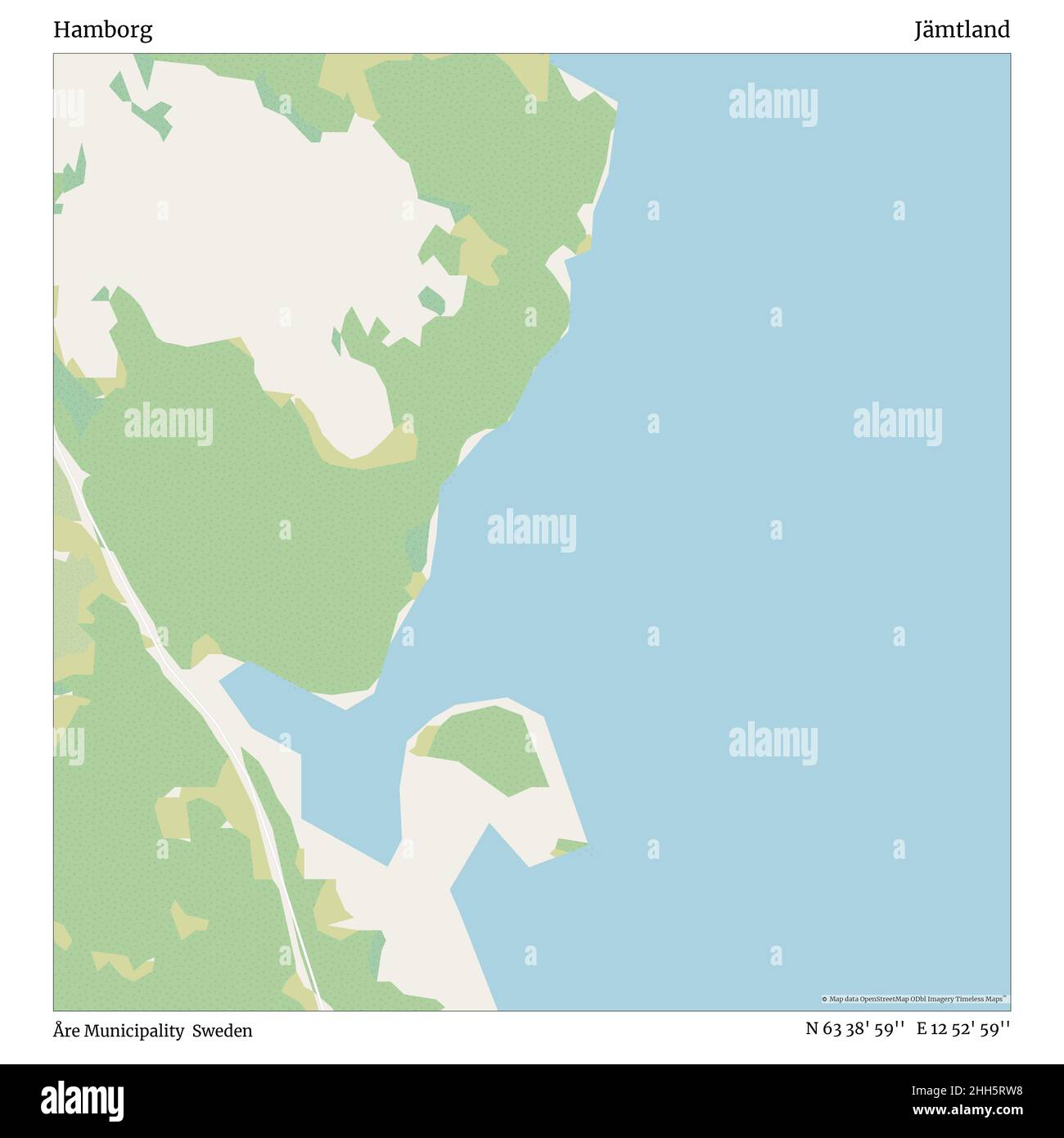 Hamburg, Gemeinde Åre, Schweden, Jämtland, N 63 38' 59'', E 12 52' 59 ...