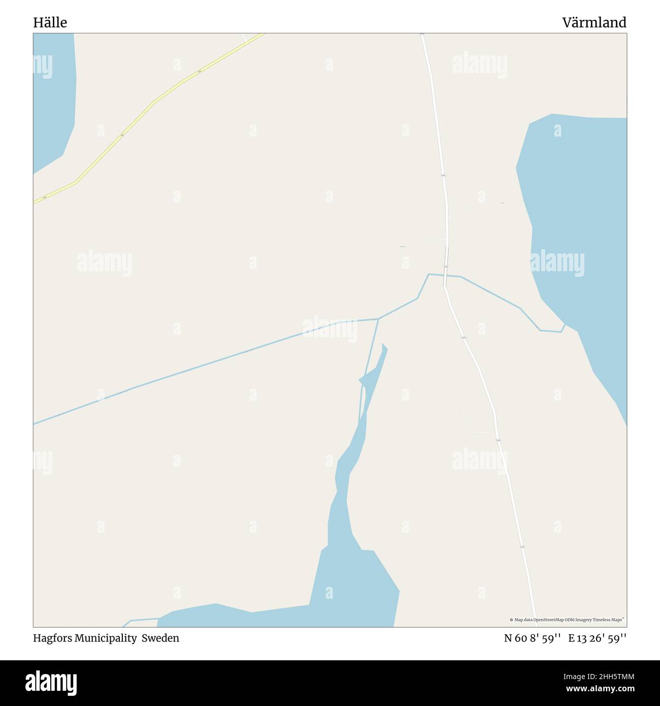 Hälle, Gemeinde Hagfors, Schweden, Värmland, N 60 8' 59'', E 13 26' 59 ...
