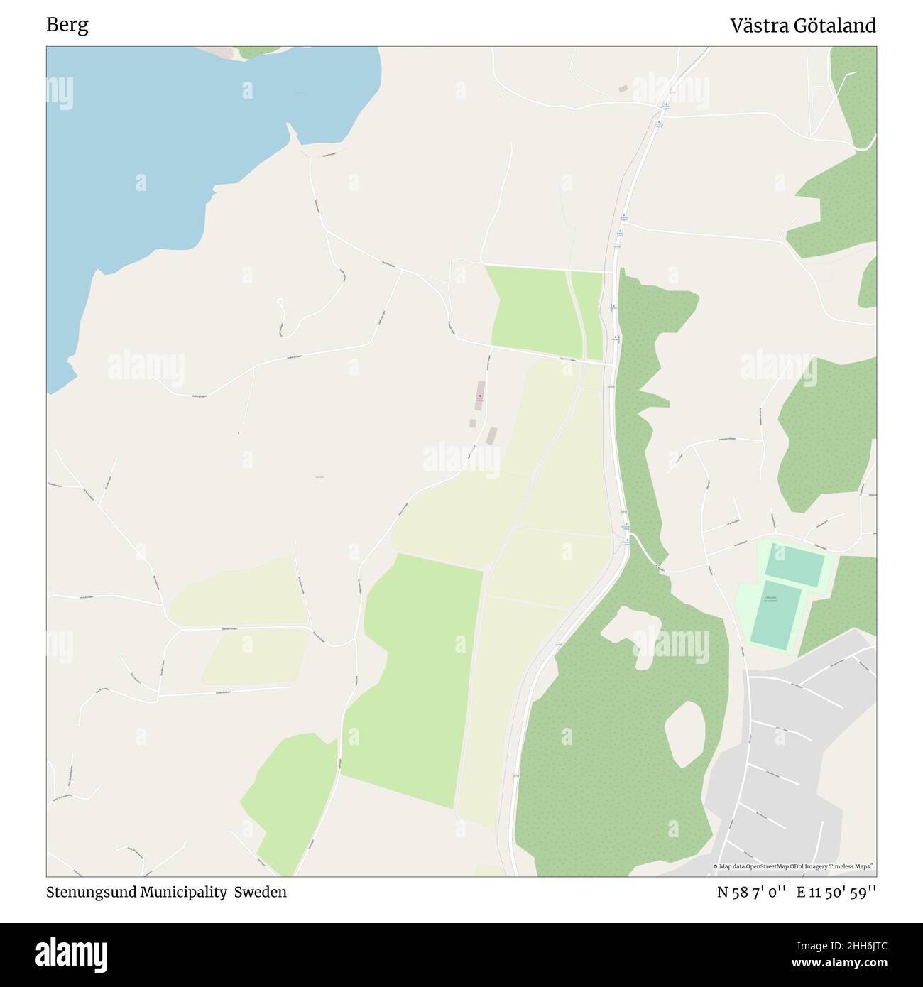 Berg, Gemeinde Stenungsund, Schweden, Västra Götaland, N 58 7' 0'', E ...