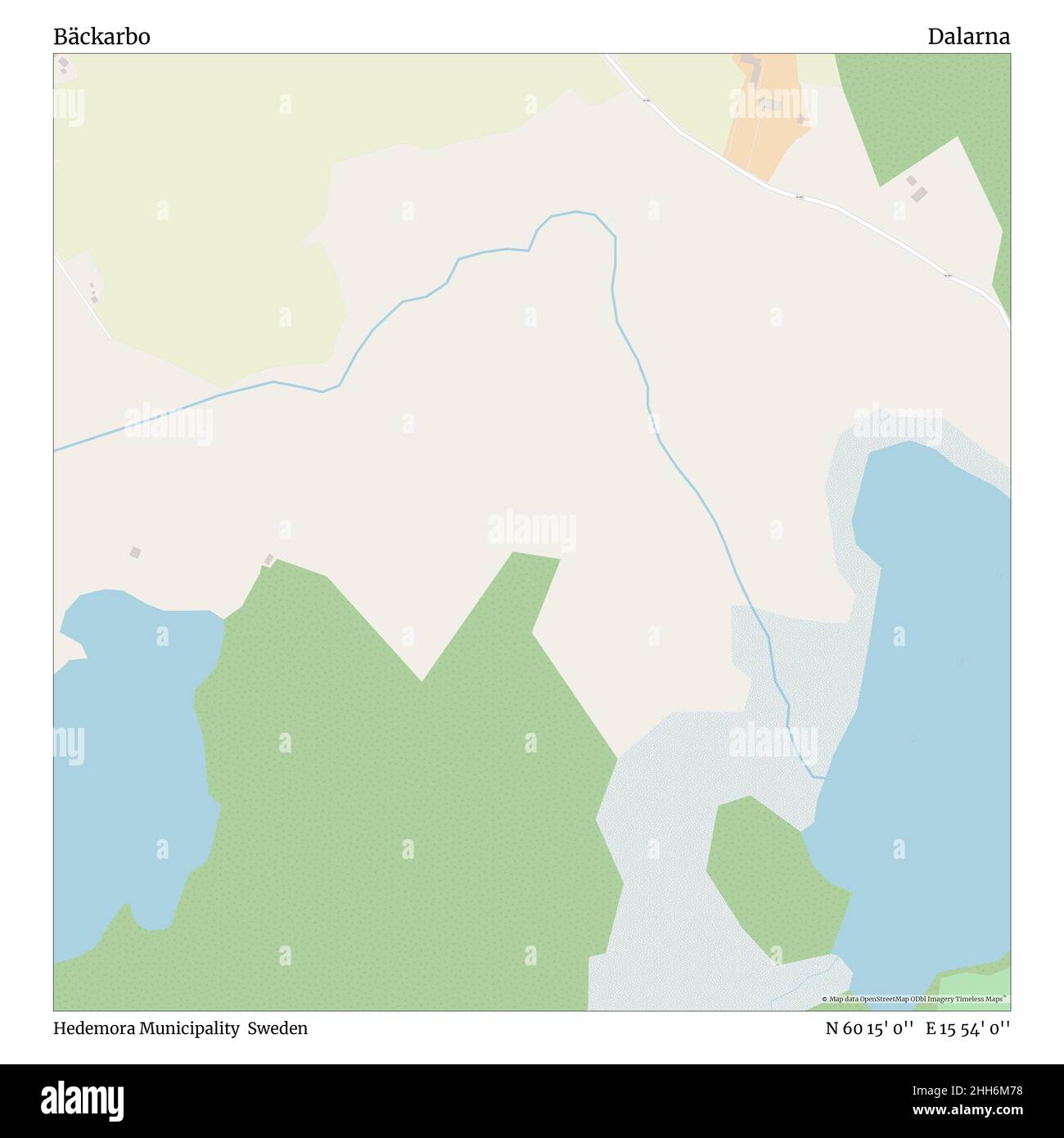 Bäckarbo, Gemeinde Hedemora, Schweden, Dalarna, N 60 15' 0'', E 15 54 ...