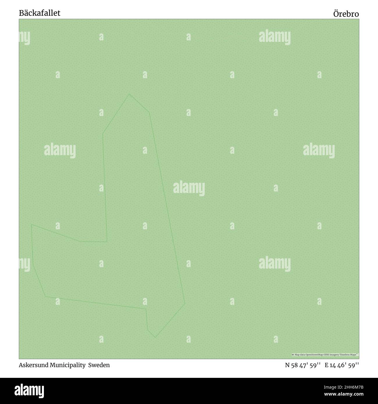 Bäckafallet, Gemeinde Askersund, Schweden, Örebro, N 58 47' 59'', E 14 ...