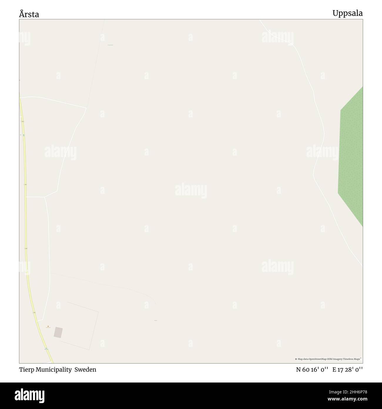 Årsta, Gemeinde Tierp, Schweden, Uppsala, N 60 16' 0'', E 17 28' 0 ...