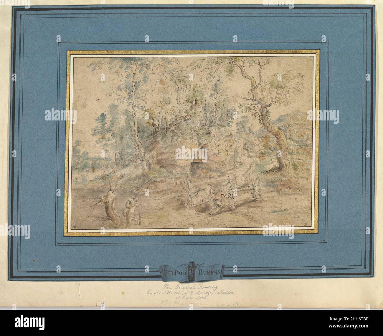 Der Waggonner (nach Peter Paul Rubens) 1620 (?) Lodewijk de Vadder ...