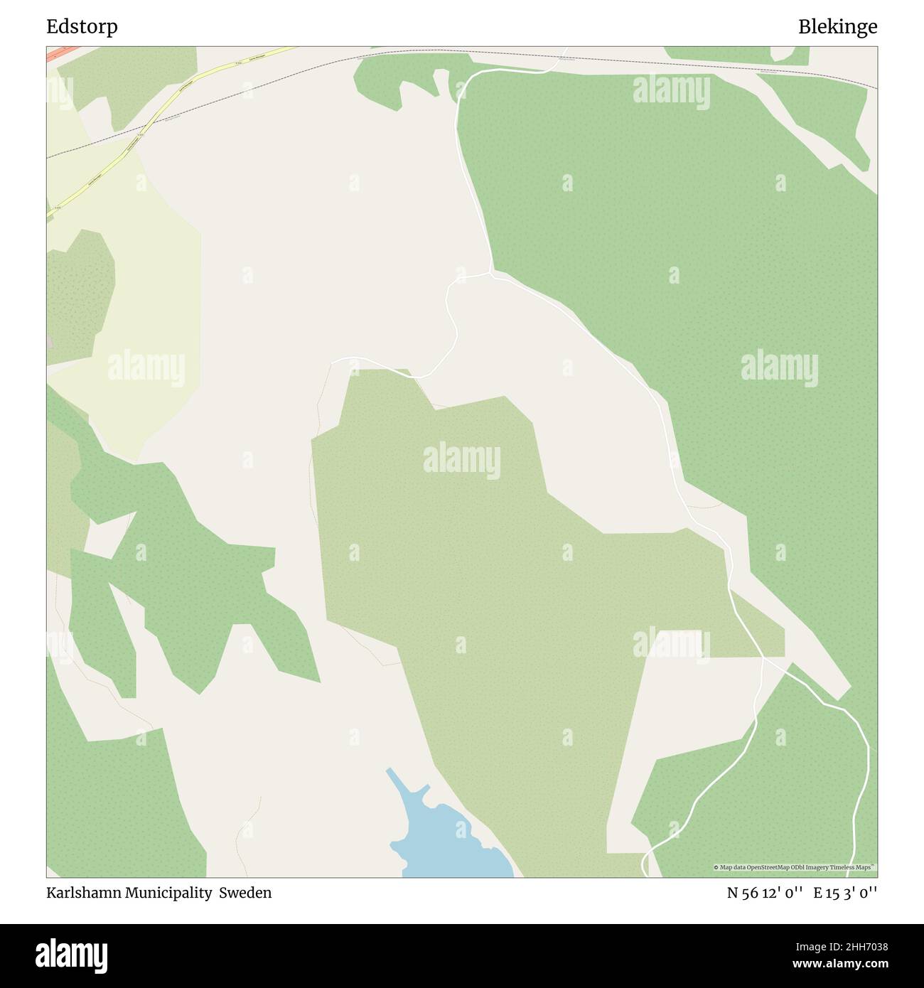 Edstorp, Gemeinde Karlshamn, Schweden, Blekinge, N 56 12' 0'', E 15 3 ...