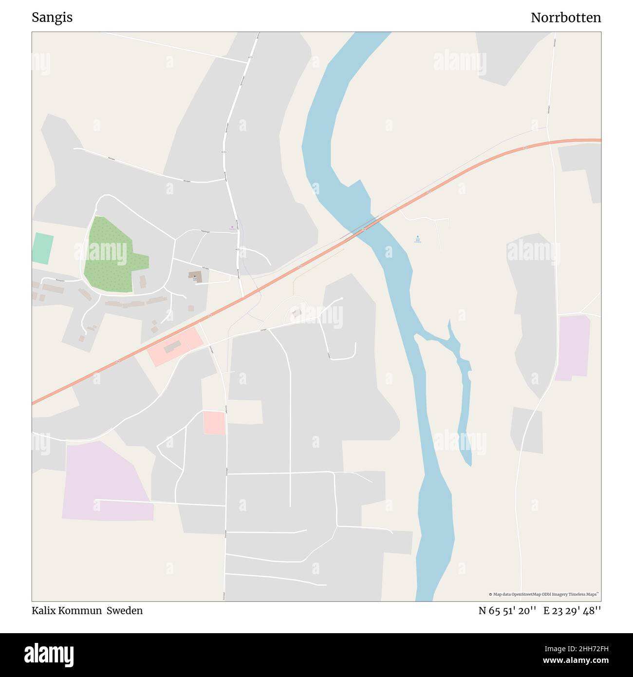 Sangis, Kalix Kommun, Schweden, Norrbotten, N 65 51' 20'', E 23 29' 48 ...