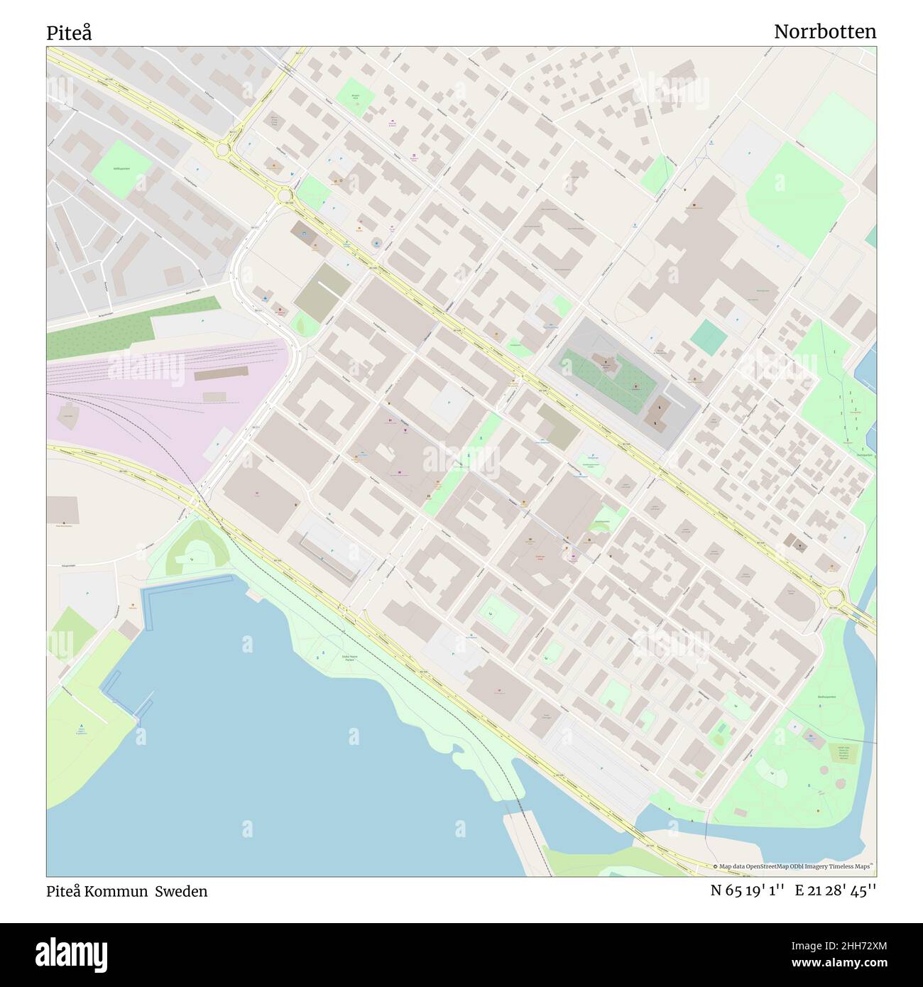 Piteå, Piteå Kommun, Schweden, Norrbotten, N 65 19' 1'', E 21 28' 45 ...