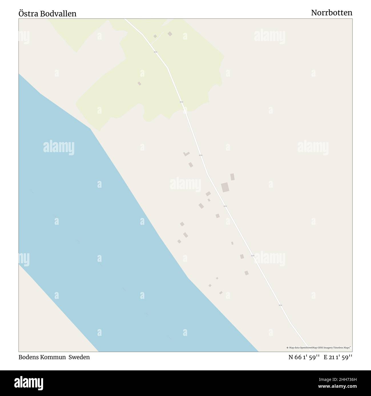 Östra Bodvallen, Bodens Kommun, Schweden, Norrbotten, N 66 1' 59'', E ...