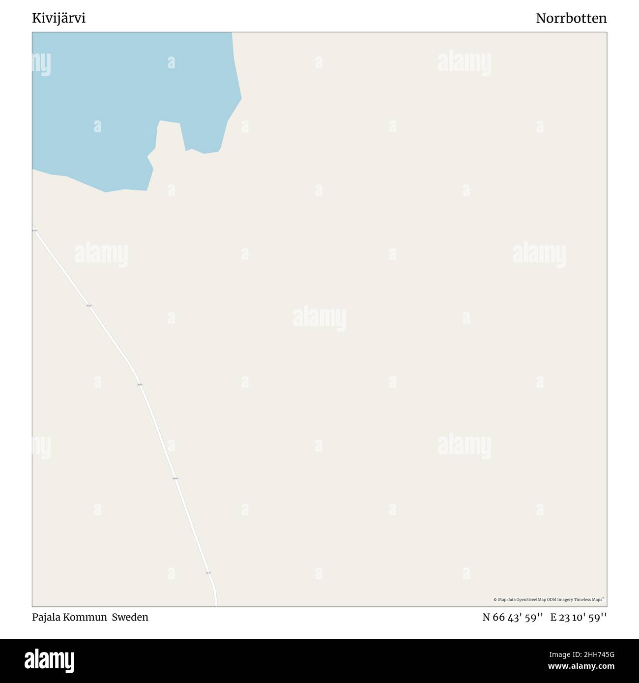 Kivijärvi, Pajala Kommun, Schweden, Norrbotten, N 66 43' 59'', E 23 10 ...