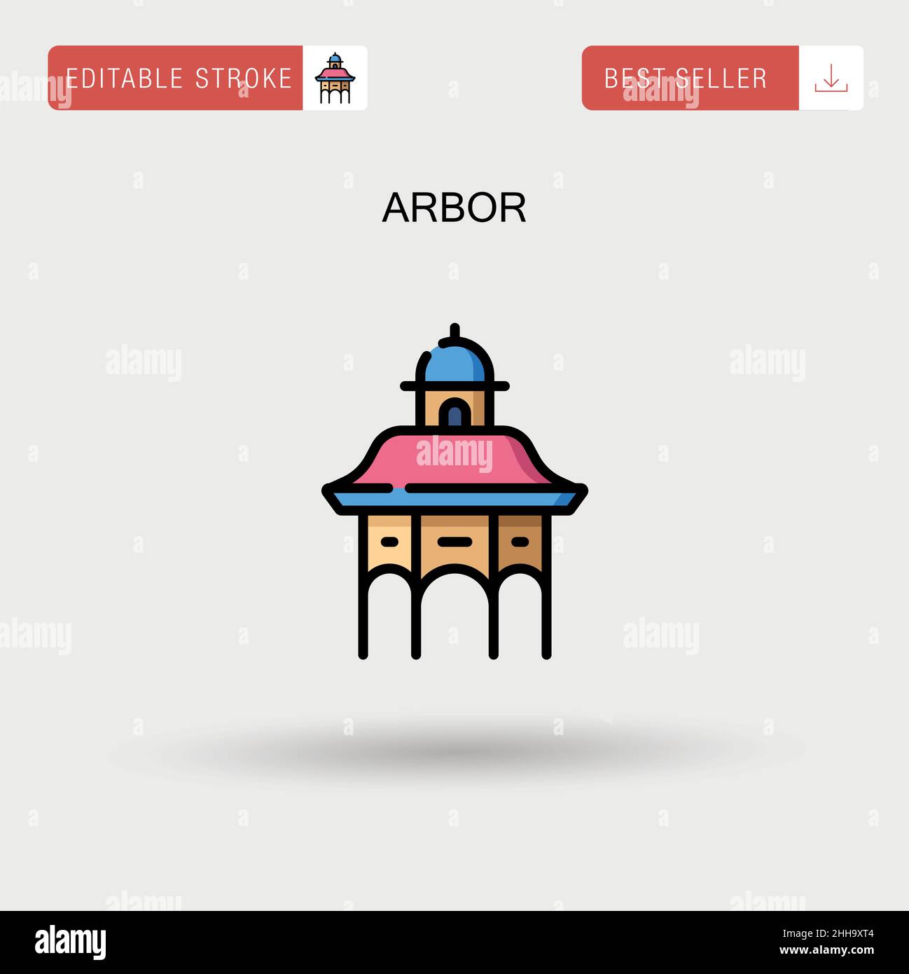 Arbour tree Stock-Vektorgrafiken kaufen - Alamy
