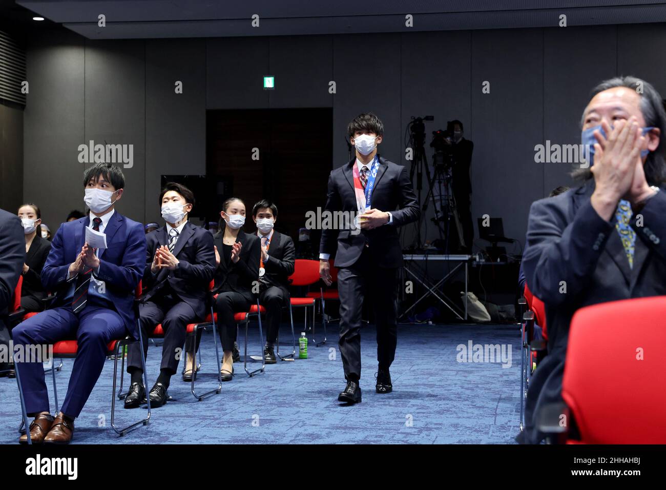 Tokio, Japan. 21st Januar 2022. Daiki Hashimoto Artistic Gymnastics : Preisverleihung der Japan ...