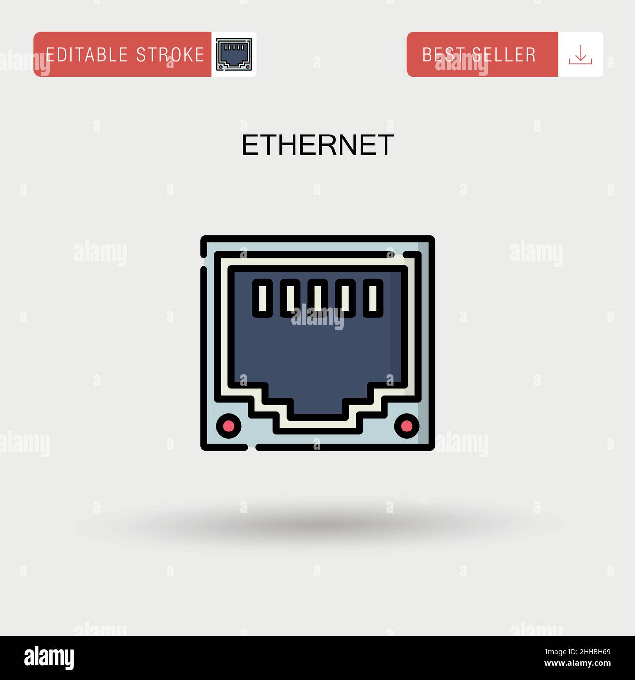 Lan socket Stock-Vektorgrafiken kaufen - Alamy