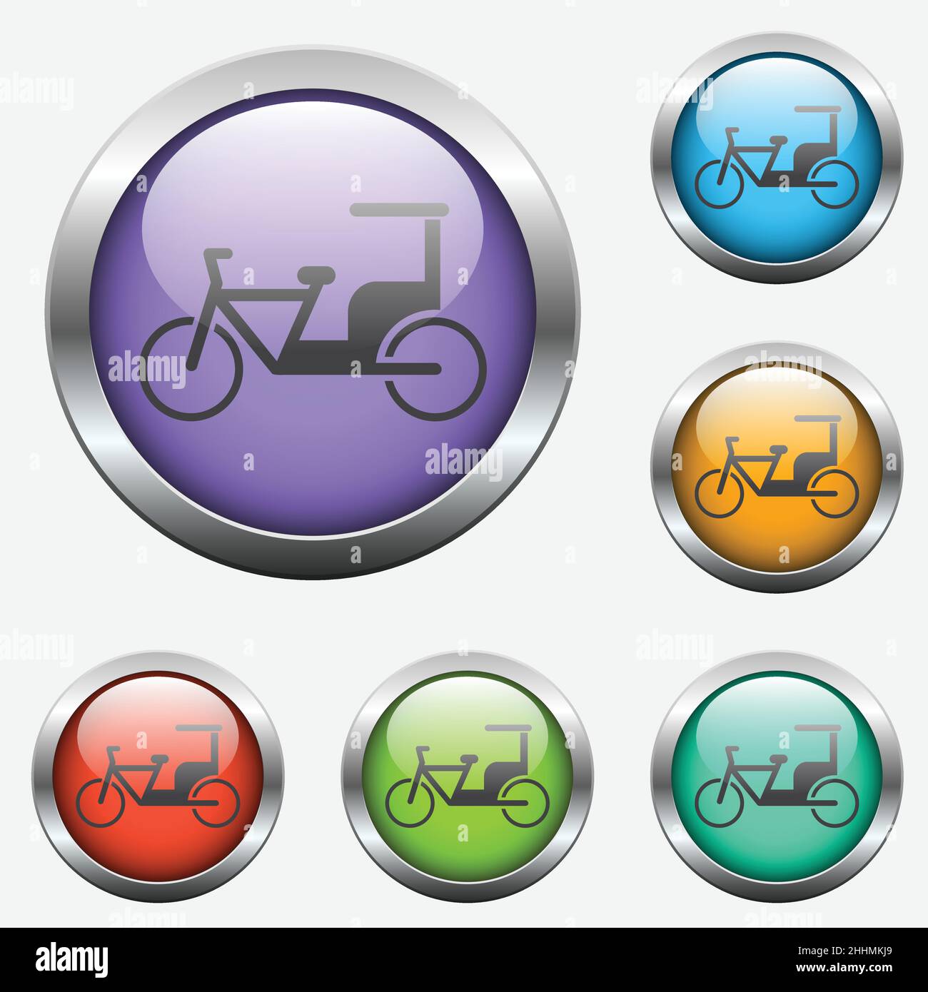 Manuelle rikscha Stock-Vektorgrafiken kaufen - Alamy