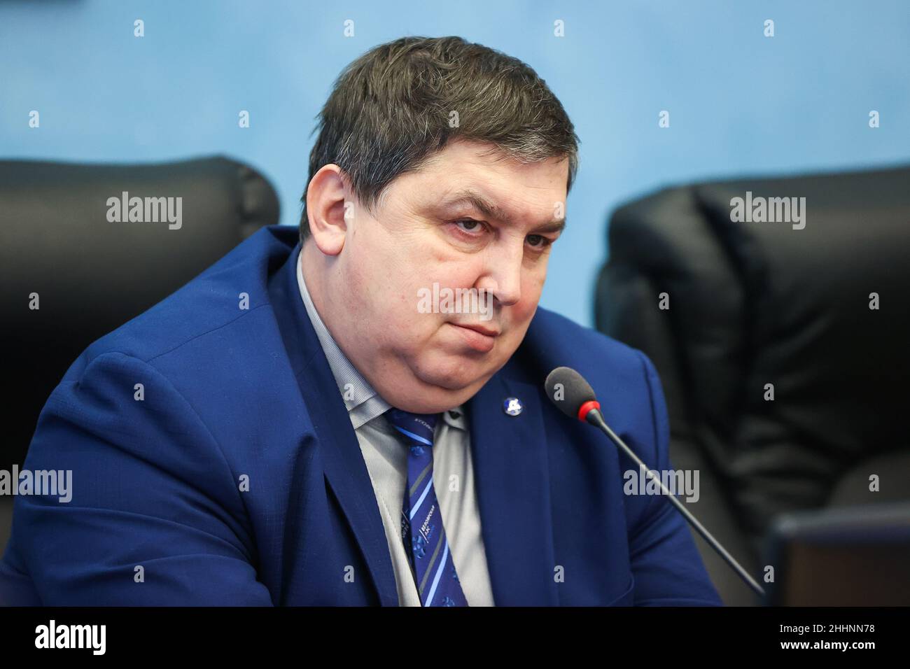 Region Swerdlowsk, Russland. 25th Januar 2022. Ivan Sidorov, Direktor des Kernkraftwerks ...
