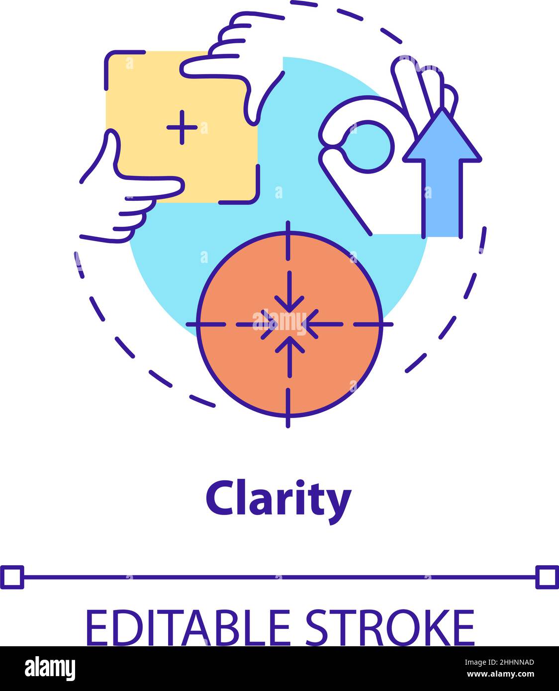 Clarity icon -Fotos und -Bildmaterial in hoher Auflösung – Alamy