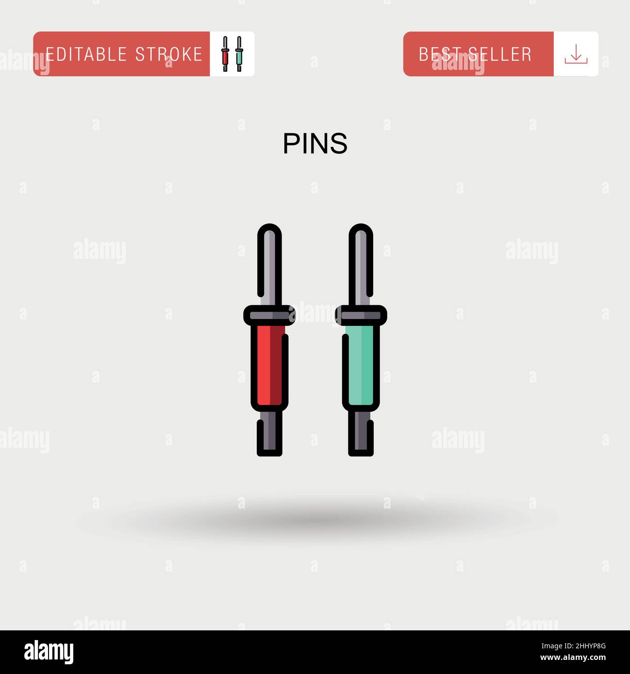 Pin symbol -Fotos und -Bildmaterial in hoher Auflösung – Alamy