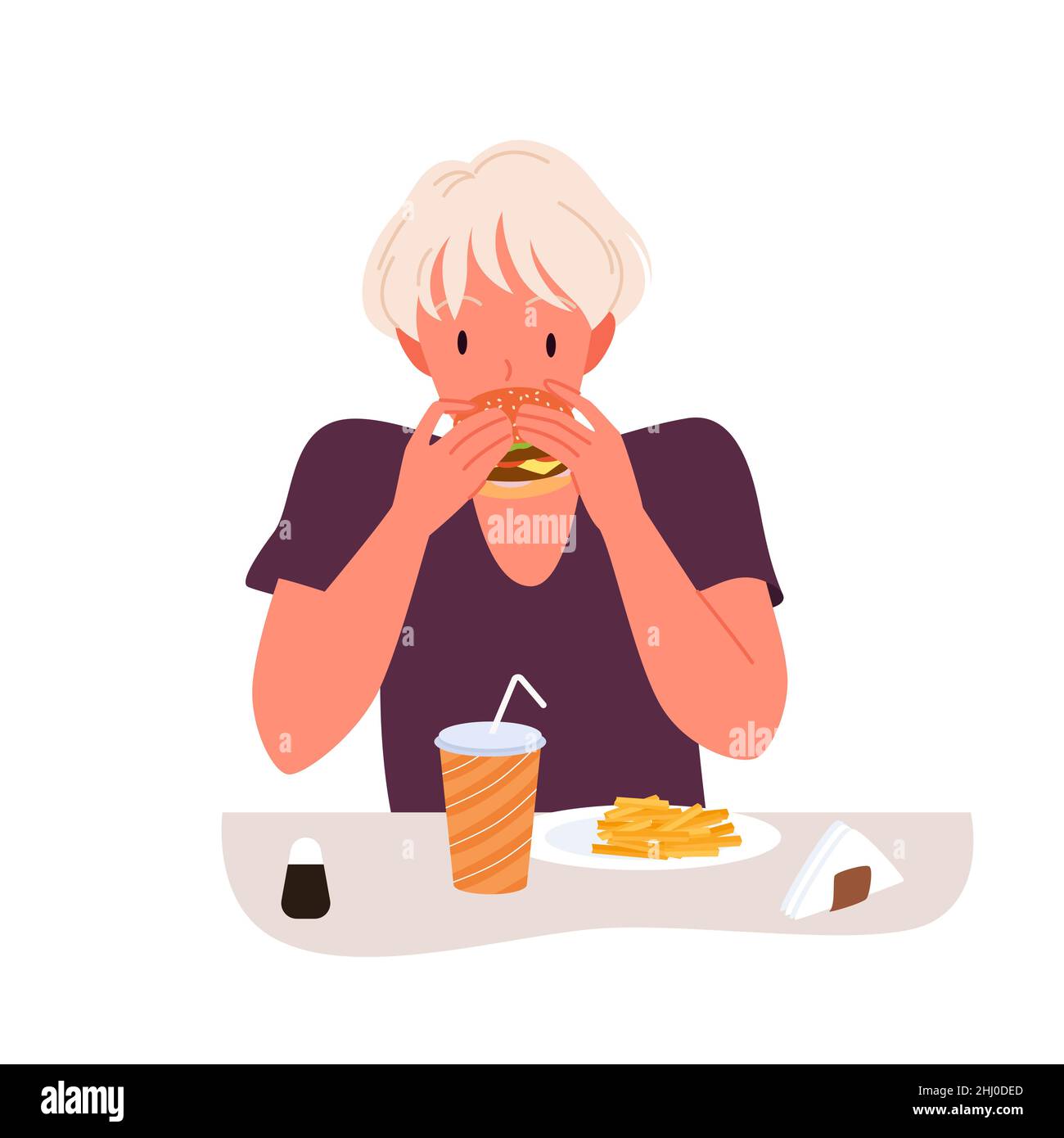 Cartoon Mit Faulem Essen