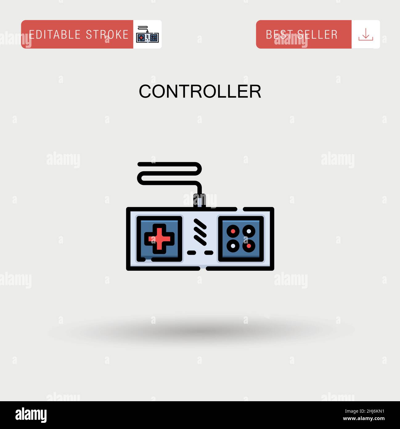 Controller symbol Stock-Vektorgrafiken kaufen - Alamy