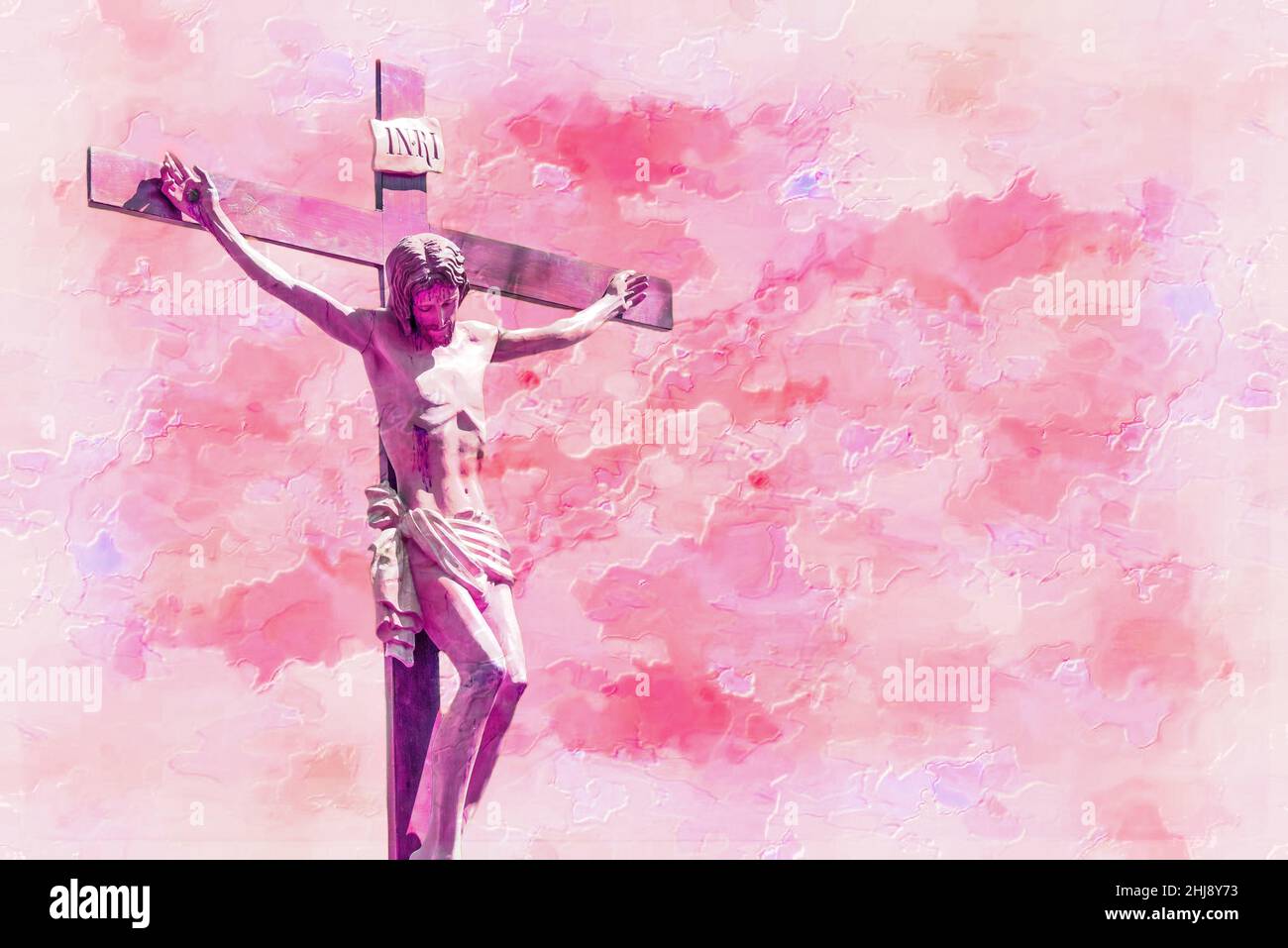 Christus im kreuz -Fotos und -Bildmaterial in hoher Auflösung – Alamy