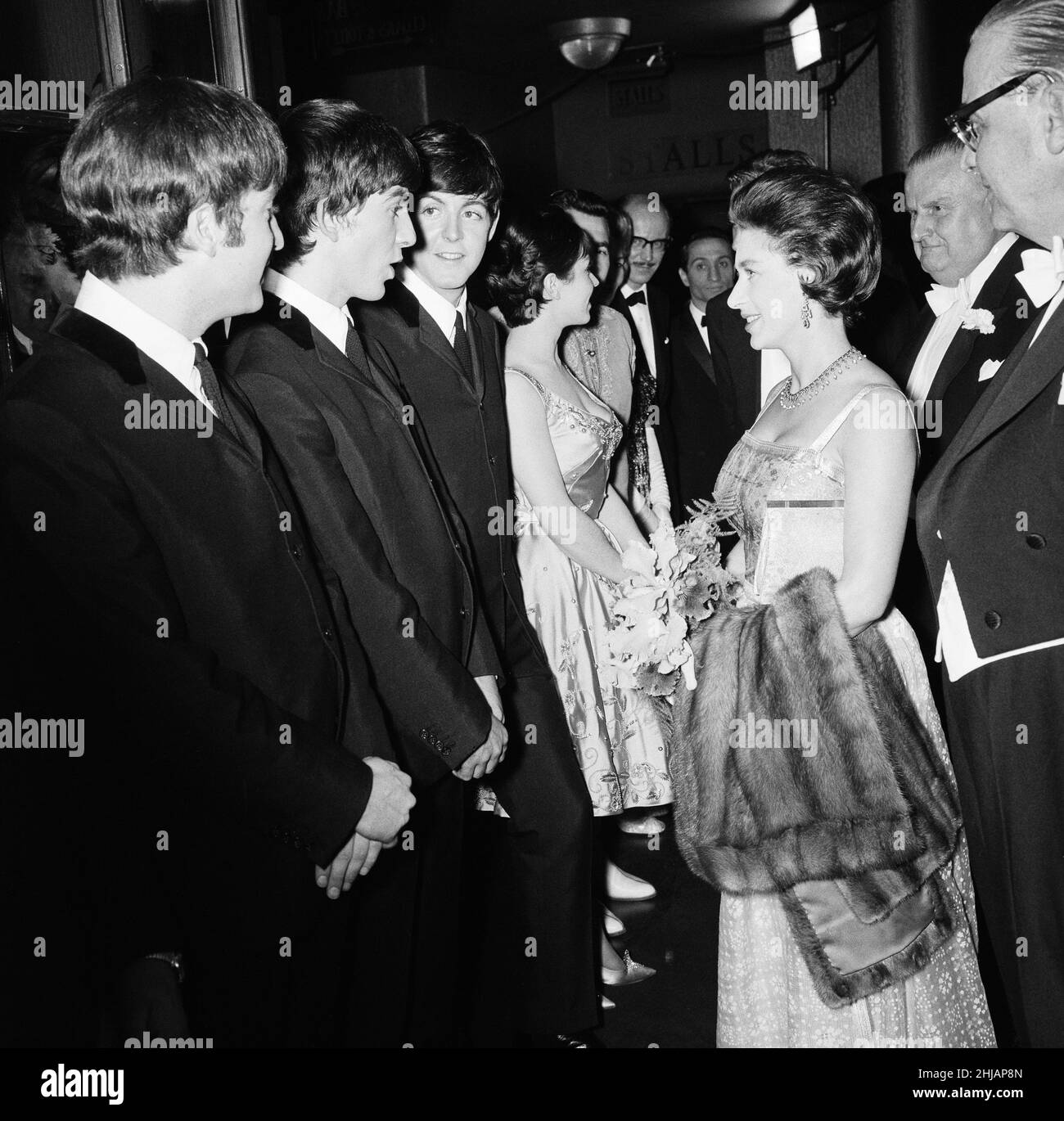 The Royal Variety Performance 4th. November 1963 Prinzessin Margaret ...