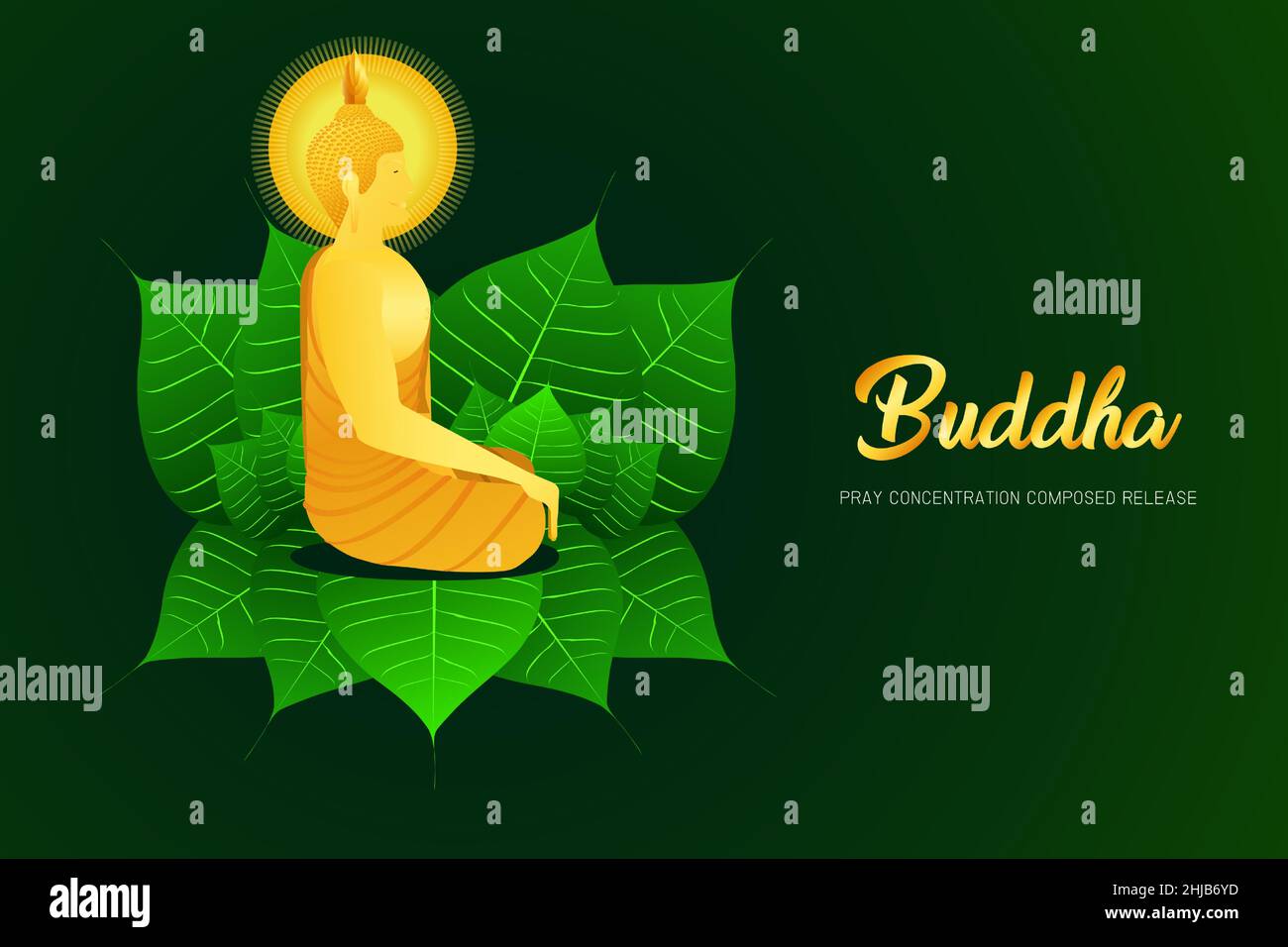 Buddha pho Stock-Vektorgrafiken kaufen - Alamy